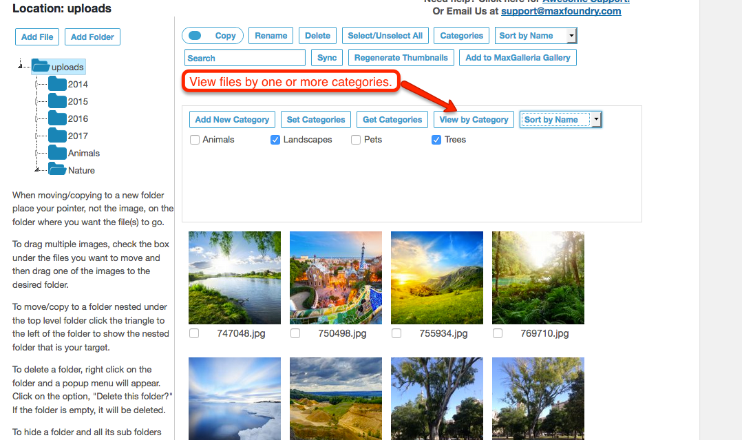 Using Media Categories with WordPress Media Library Folders Pro ...