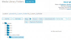 How To Add And Organize Custom Folders To WordPress Media Library